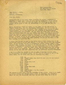 Letter from Caleb Foote to Janice P. Foltz - Digital Commonwealth