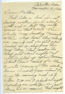 Letter from Robert E. Dillon to Henry Dillon and Mary Dillon - Digital ...