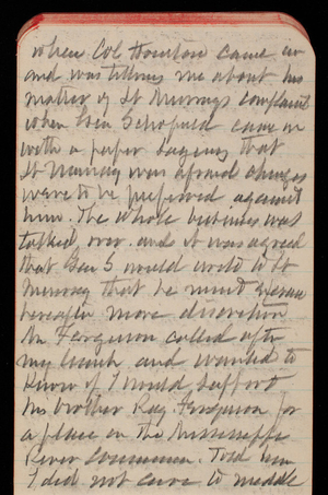 Thomas Lincoln Casey Notebook, December 1892-February 1893, 73, when ...