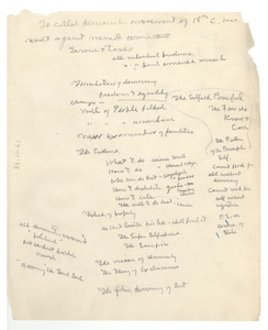 So called democratic movement of 18th century was revolt against menial ...