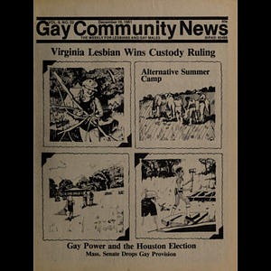 Gay community news : December 19, 1981. volume 9, number 22 - Digital ...