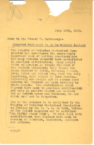 Letter from W. E. B. Du Bois to Edward F. McSweeney - Digital Commonwealth