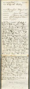 Tewksbury Almshouse Intake Record: Duprey, Elizabeth - Digital Commonwealth