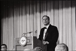 Spiro Agnew speech at the Middlesex Club: Gov. Francis speaking at ...