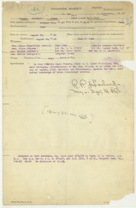 Charge sheet - Digital Commonwealth