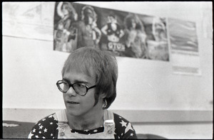 Elton John backstage and performing at the Boston Tea Party: Elton John ...