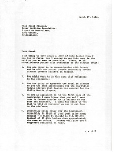 Letter from Mark H. McCormack to Hazel Kinnear - Digital Commonwealth