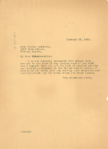 Letter from W. E. B. Du Bois to Isabel H. Rossiter - Digital Commonwealth