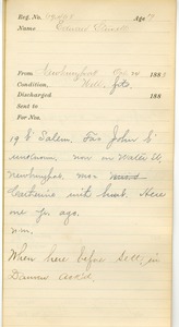 Tewksbury Almshouse Intake Record: Stowell, Edward - Digital Commonwealth