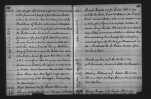 Tewksbury Almshouse Intake Record: Roach, Garrett - Digital Commonwealth