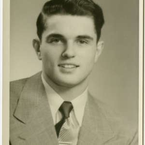 Chicopee High School Class of 1949 - Senior Portrait of Raymond Godin ...