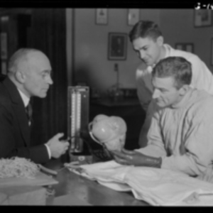 S. Burt Wolbach, Elliott Cutler, and George Haas - Digital Commonwealth