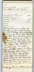 Tewksbury Almshouse Intake Record: McGuane, Patrick - Digital Commonwealth