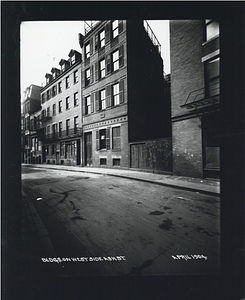 Buildings on west side Ash Street - Digital Commonwealth