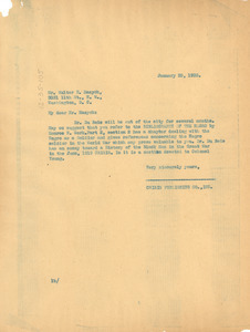 Letter from Crisis to Walter H. Mazyck - Digital Commonwealth