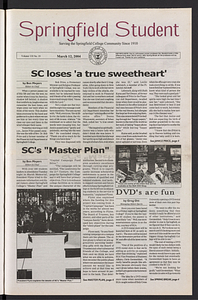 The Springfield Student (vol. 118, no. 19) Mar. 12, 2004 - Digital ...
