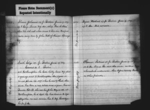 Tewksbury Almshouse Intake Record: Flavin, Johanna - Digital Commonwealth