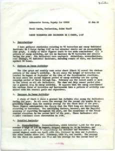 Memorandum from USAID/Vietnam to Civil Operations and Revolutionary ...
