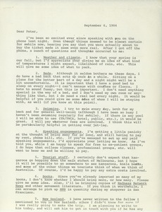 Letter from Judi Chamberlin to Peter Arrowsmith - Digital Commonwealth