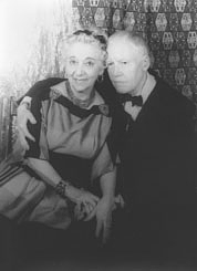 Van Vechten, Carl (with Fania Marinoff, photograph by Saul Mauriber ...