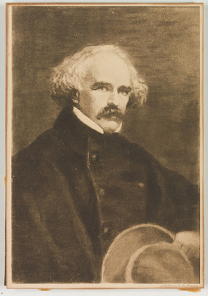 Portrait of Nathaniel Hawthorne - Digital Commonwealth