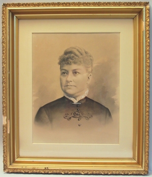 Portrait of Mary Louisa Andrews Stone (1833-1889) - Digital Commonwealth