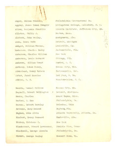 Alphabetical list of names, cities and states - Digital Commonwealth