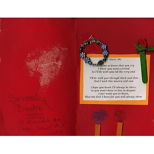 Poem mailed to the Boston Medical Center by student from Staten Island ...