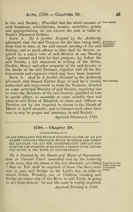 1798 Chap. 0039 An Act Repealing The Fourth Enacting Clause Of An Act ...