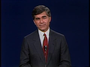 Debate 1988, President, 1st Des Moines Register Presidential Debate ...