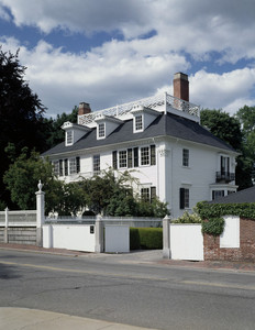 Exterior with fence, Governor John Langdon House, Portsmouth, N.H ...