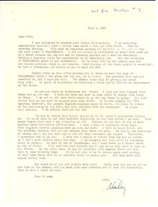 Letter from Shirley Graham Du Bois to Ruth Lazarus - Digital Commonwealth