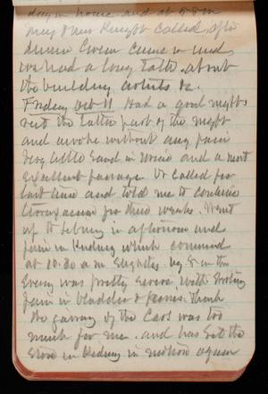Thomas Lincoln Casey Notebook, August 1895-January 1896, 060, day in ...